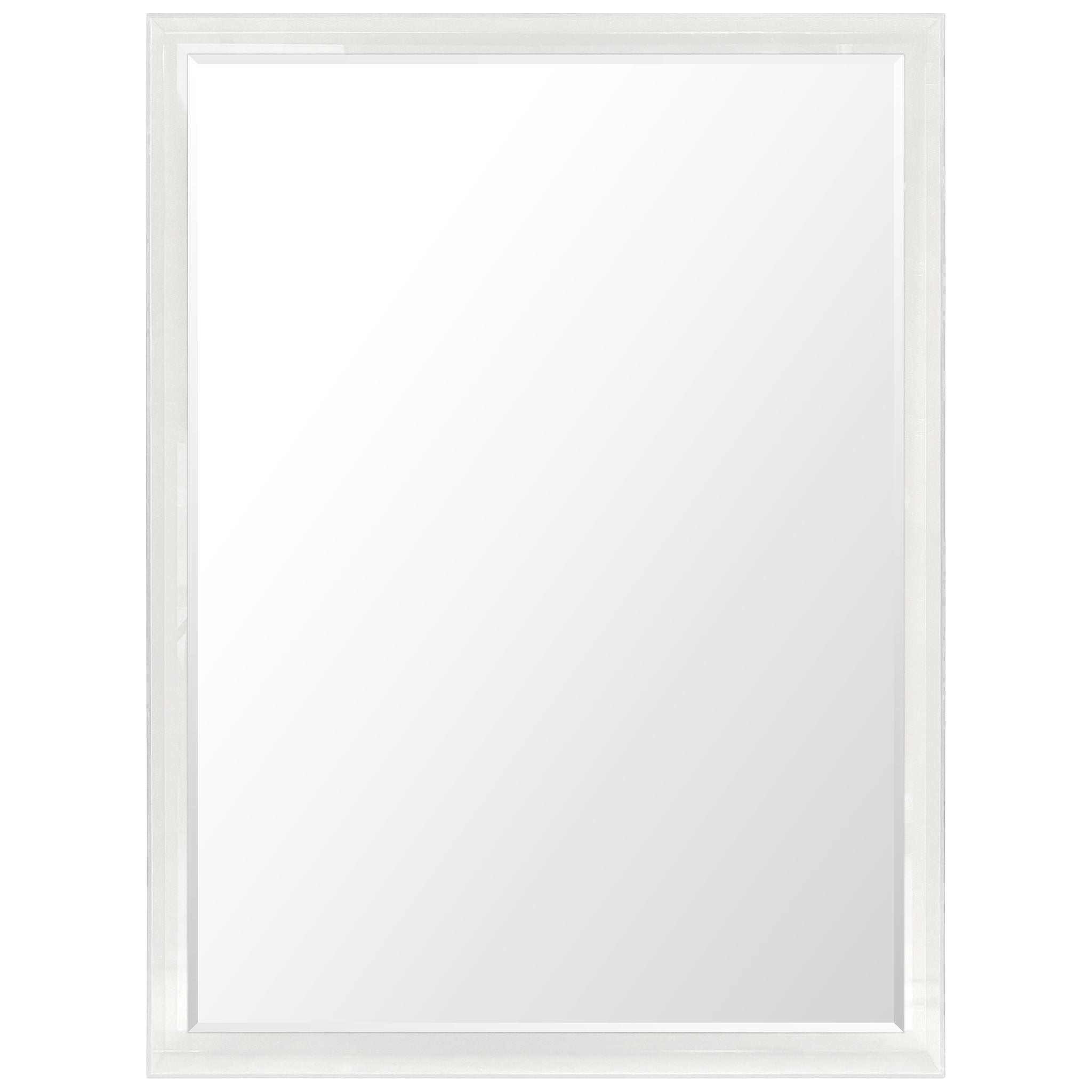 Slate Mirror - Chromatic Acrylic Framed Beveled Mirrors – Empire Art Direct
