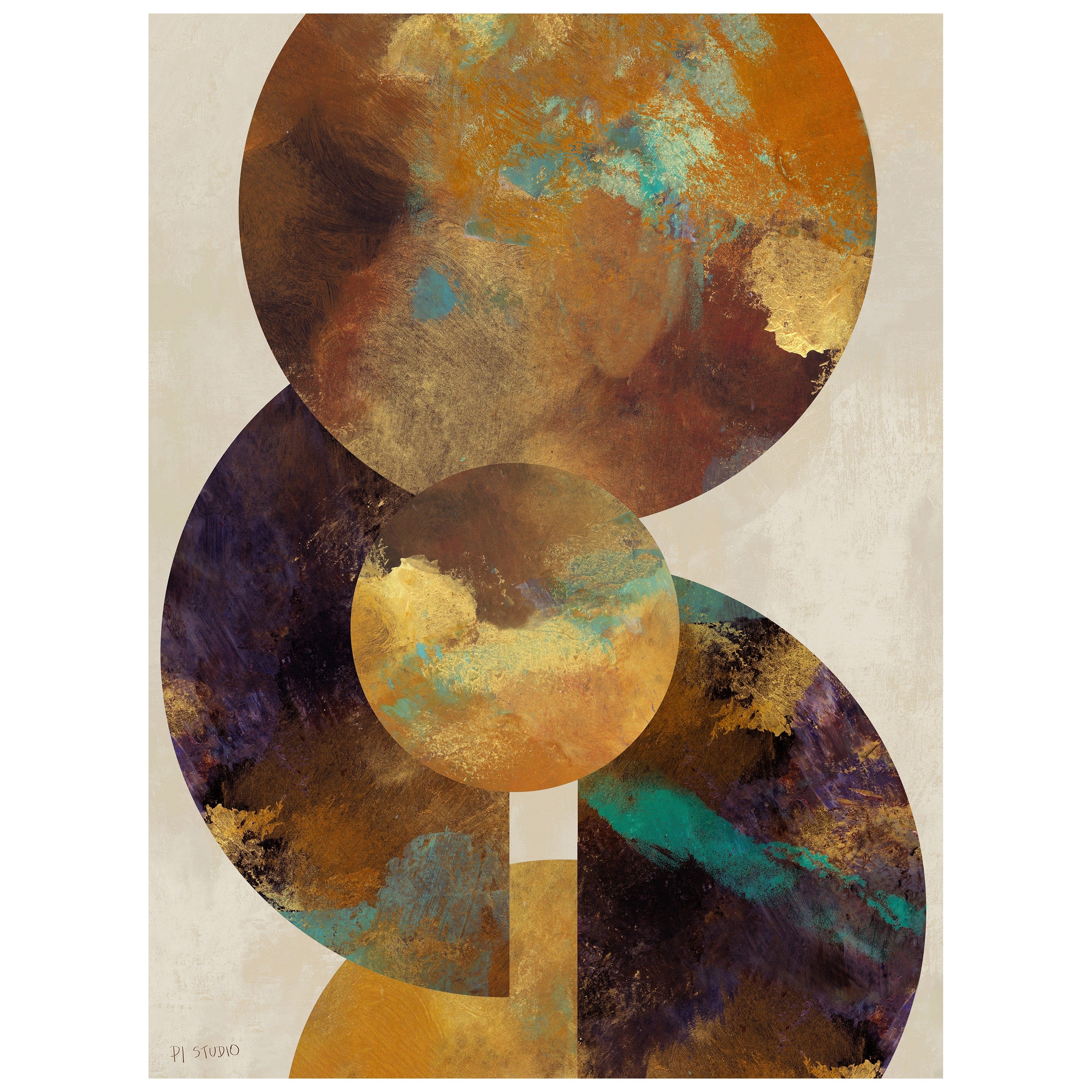 Patina Plates I – Empire Art Direct